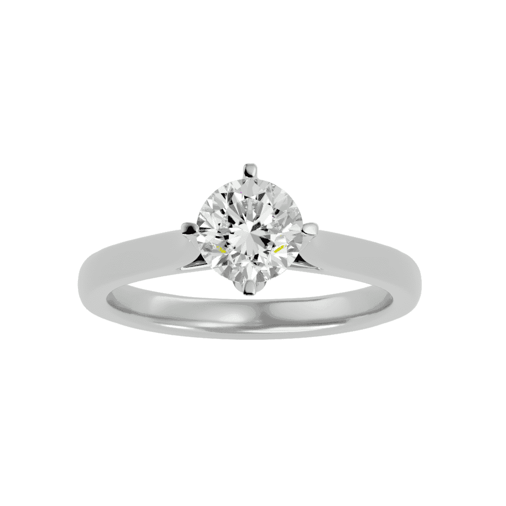 Lomond Compass Prong Solitaire 1.3ct Ring - 33Carat.com