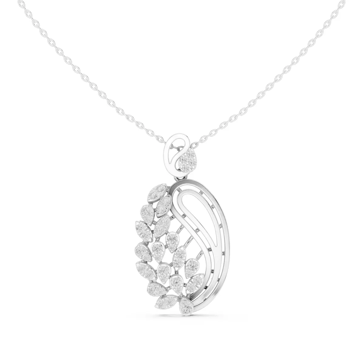 Selside Halo Pendant | Lab Grown Beauty by 33 Carat