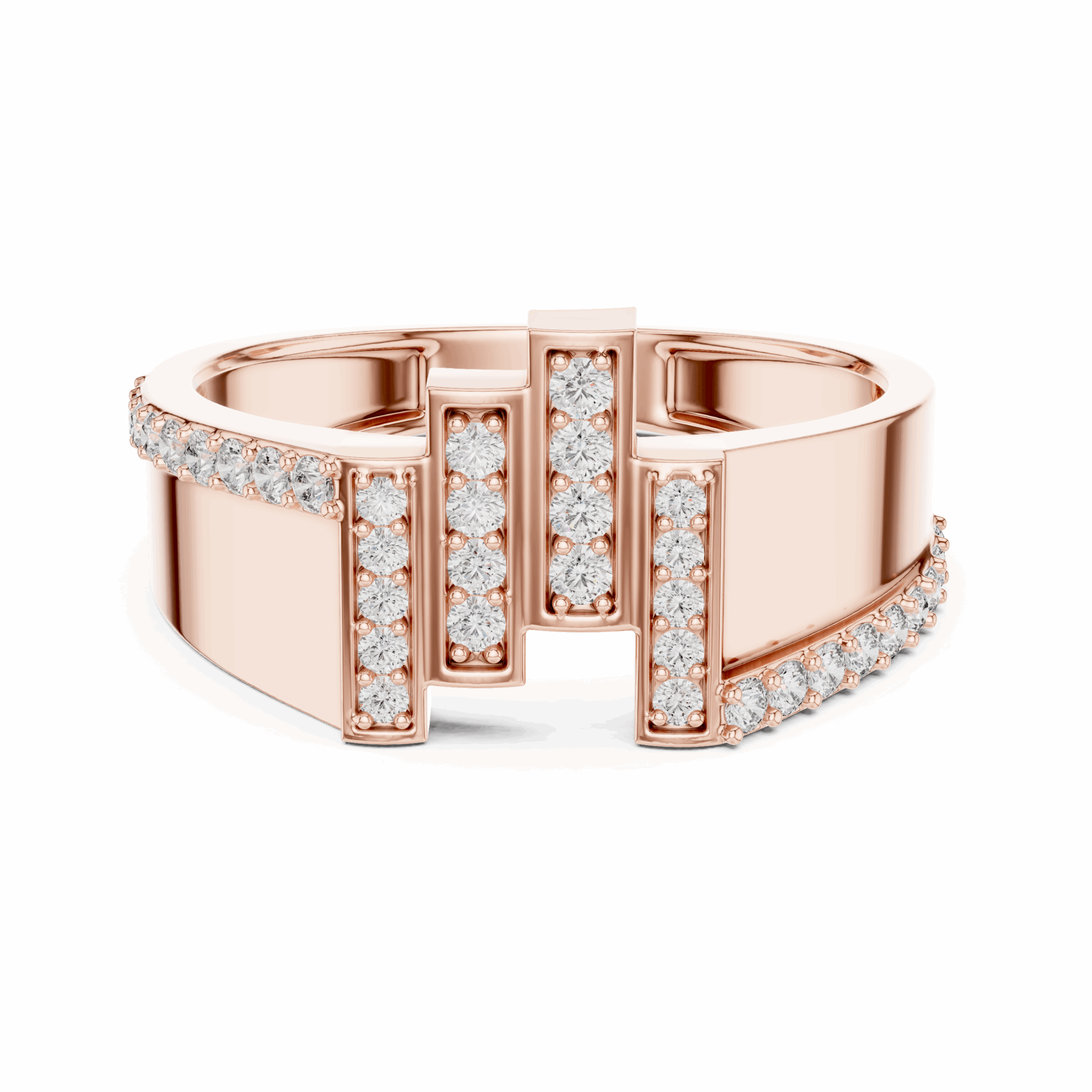 Brierlow Lab Diamond Ring | Pave Elegance